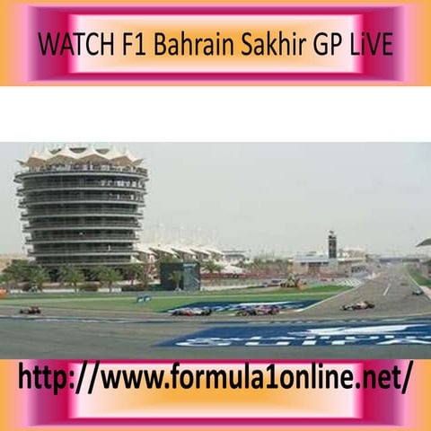 Watch f1 bahrain | PPTX