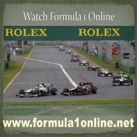 Formula 1 race australian gp 2015 | PPTX