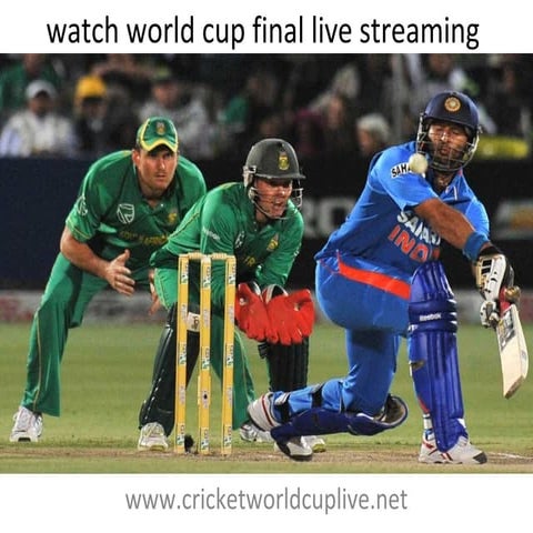 Watch icc world cup final live stream