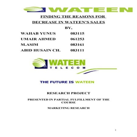 Wateen final (research method) | PDF