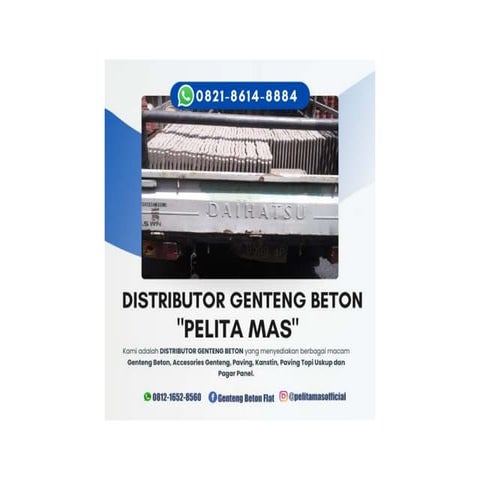 WA/TELP 0821-3296-1609, Distributor Genteng Yang Cocok Untuk Rumah Minimalis Terdekat Di ...