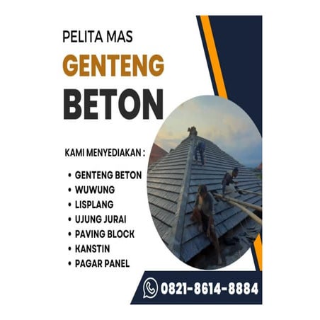 WATELP 0821-8614-8884, Pabrik Genteng Gelombang Industri | PDF