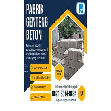 Genteng Beton: Solusi Atap yang Tahan Terhadap Angin Kencang.pdf
