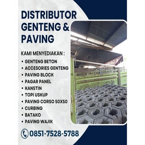 Agen Ukuran Paving Block Persegi Panjang Melayani Kediri | PDF
