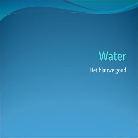Water | PPT