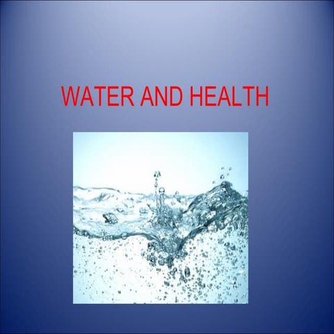Water | PPT