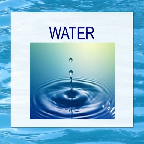 Water | PPT