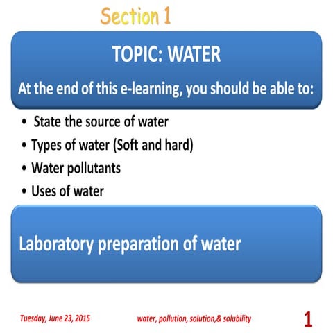 Water | PPT
