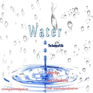 Water | PPTX | Chemistry | Science