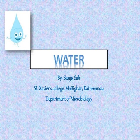 Water | PPT