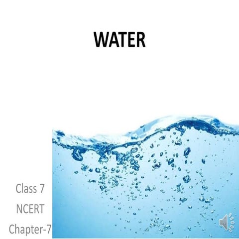 Class 7 ch 5 water-pdf | PDF