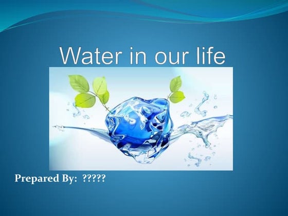Water PPT | PPTX