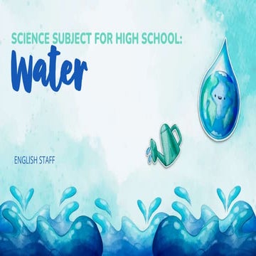 the importance of water, elements and states of it.pptx