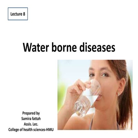 Water borne diseases | PPTX