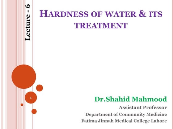 Lab5 determination of hardness of water | PDF | Chemistry | Science