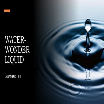 WATER-WONDER LIQUID FOR 9TH GRADE .pptx