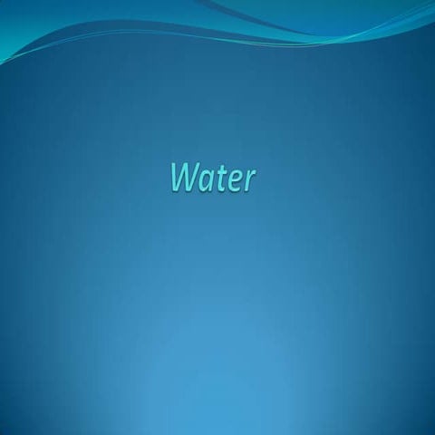 Water | PPT