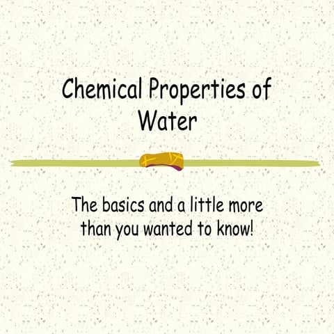Water 1 | PPT