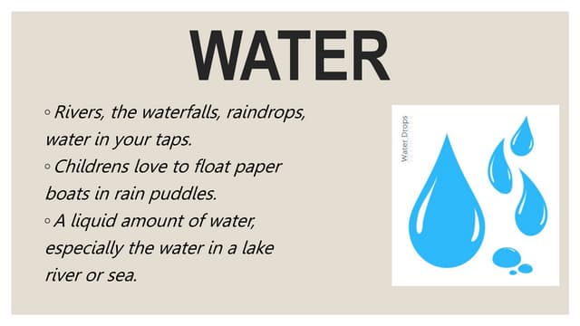 WATER, class 7 geography lesson 5, cbse | PDF