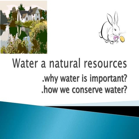 Water a natural resources.pptx very help | PPT