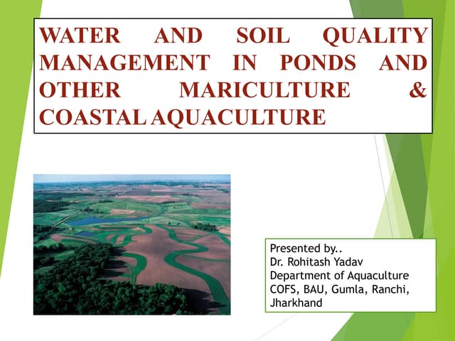 04 water quality and management | PPT