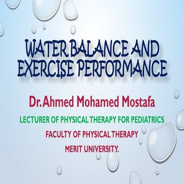 Water Balance and Exercise Performance lecture 2022-2023.pptx