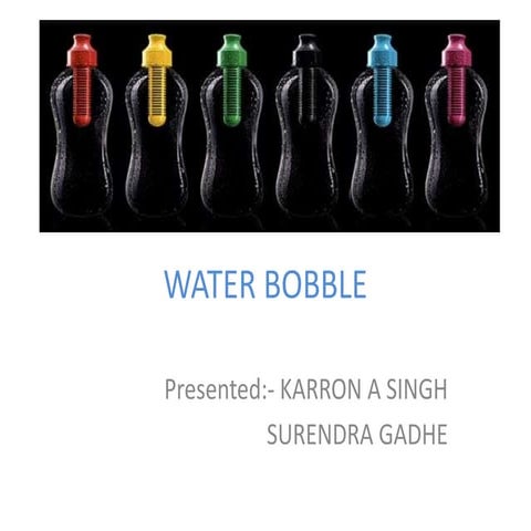 Water bobble | PPTX