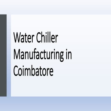 CHILLER MAINTENANCE & TROUBLE SHOOTING.ppt IKM jb.ppt
