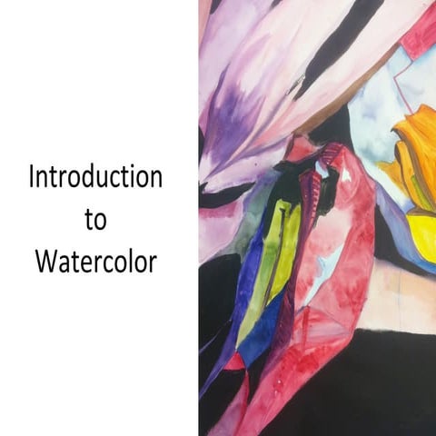 Watercolor presentation | PPT