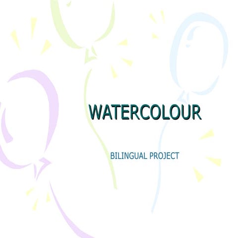 Watercolour | PPT | Painting | Arts and Crafts