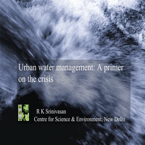 Water Community Media Ppt | PPT