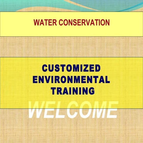 Water conservation | PPT