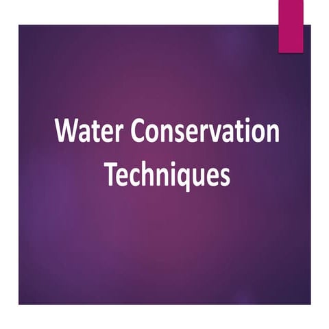 Water Conservation.pptx