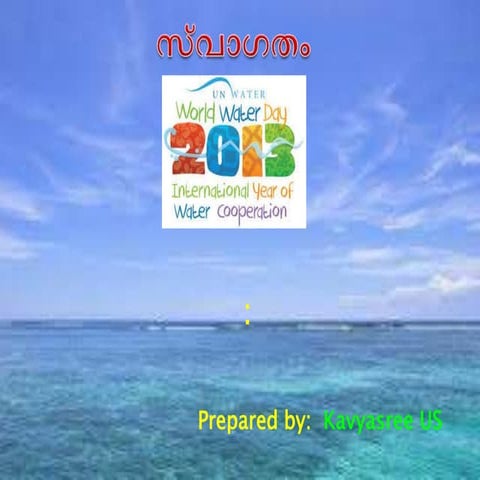 Water cooperation issues and challenges | PPTX