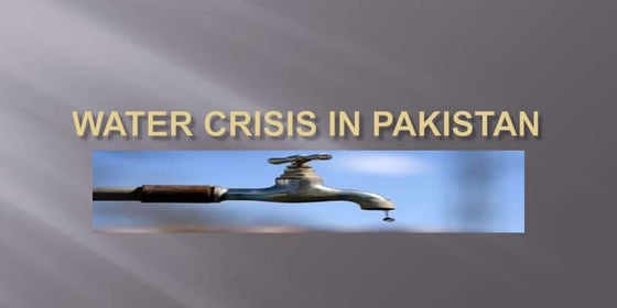 Water resources of pakistan | PPTX