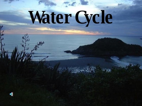 The water cycle for elementary | PPT