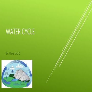 Water cycle | PPTX | Chemistry | Science