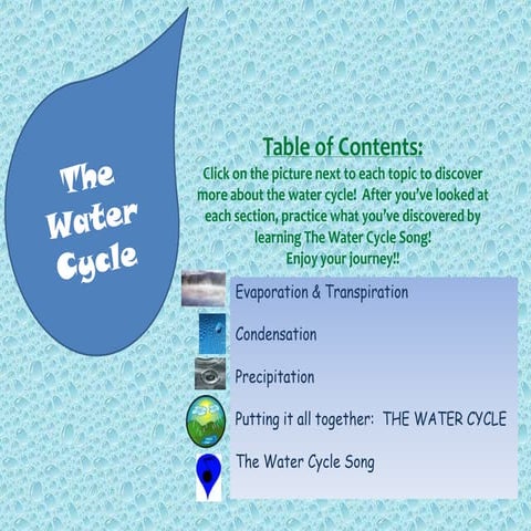Water cycle power point | PPT