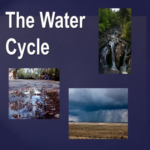 Water cycle powerpoint | PPTX