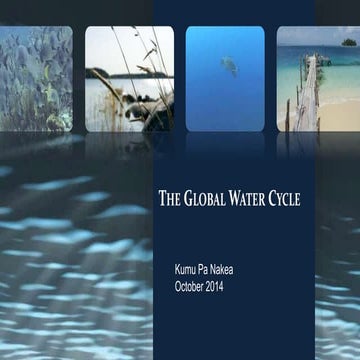 Global Water Cycle in Hawaii | PPTX