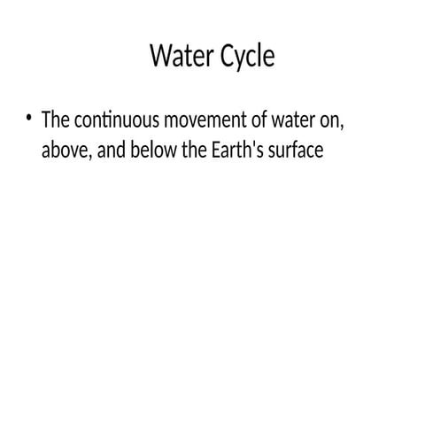 The_Water_Cycle_Presentation.powerpoint. | PPTX