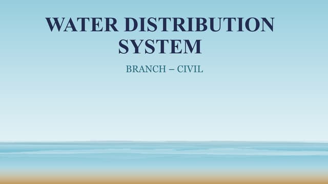 Rbte Drainage system in tunnel | PPTX