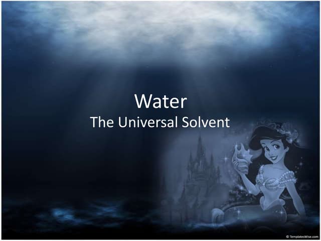 Biochem 1 water notes | PPTX