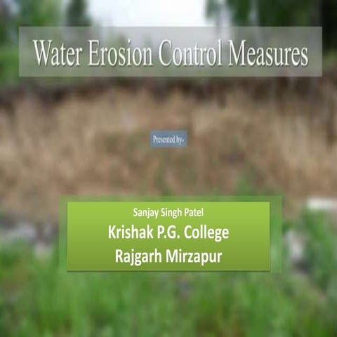 water erosion control.pptx