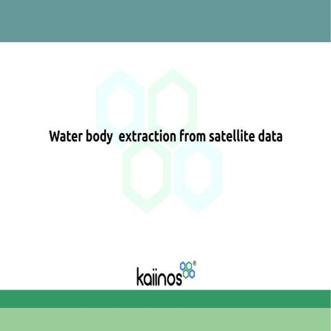Extraction Of Surface Water Bodies Using Qgis Pdf