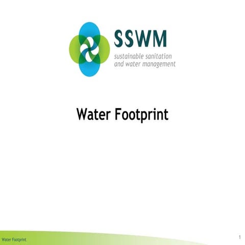 Water Footprint_1.ppt