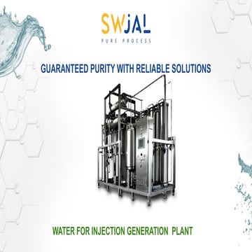 Water for Injection Plant By Swjal PPT.pptx