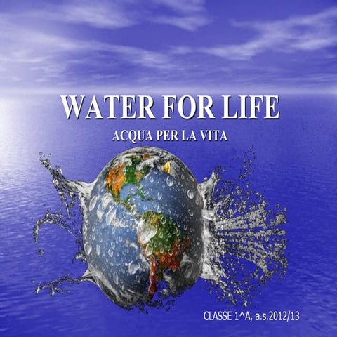 Water for life | PDF