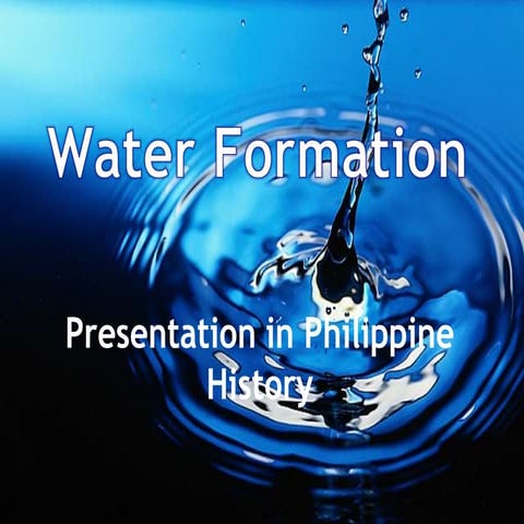 Water forms | PPTX