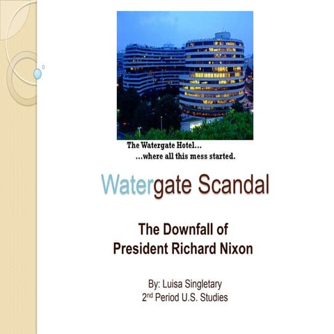 Watergate Powerpoint | PPTX
